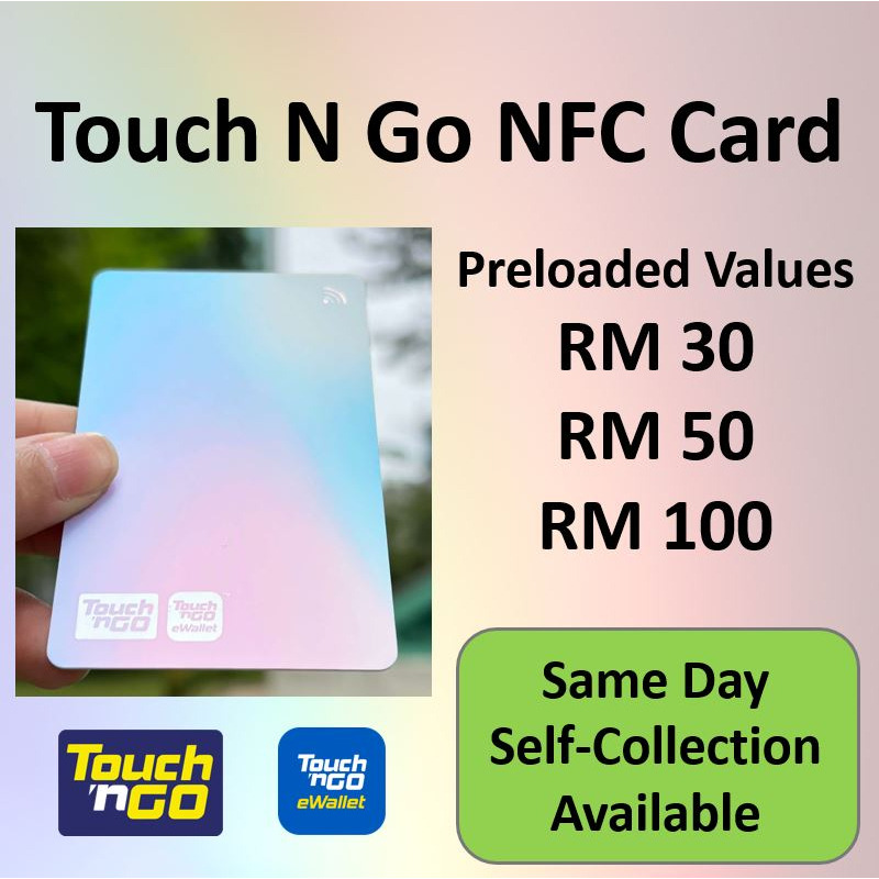 2023 Enhanced Touch n Go TouchnGo NFC Card (Self Top-up using Mobile ...