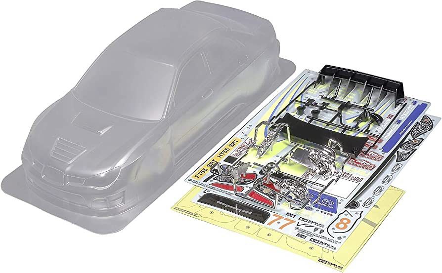 Incoming - Tamiya Subaru Impreza WRX Monte Carlo 07 Body Shell Set - rare brand new 1/10 ...