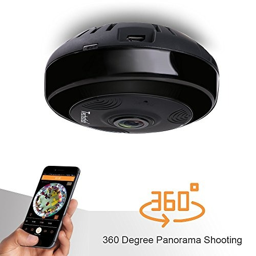 2328) TECHSTICK IP CAMERA WIRELESS WIFI INDOOR SECURITY CAMERA HOME ...