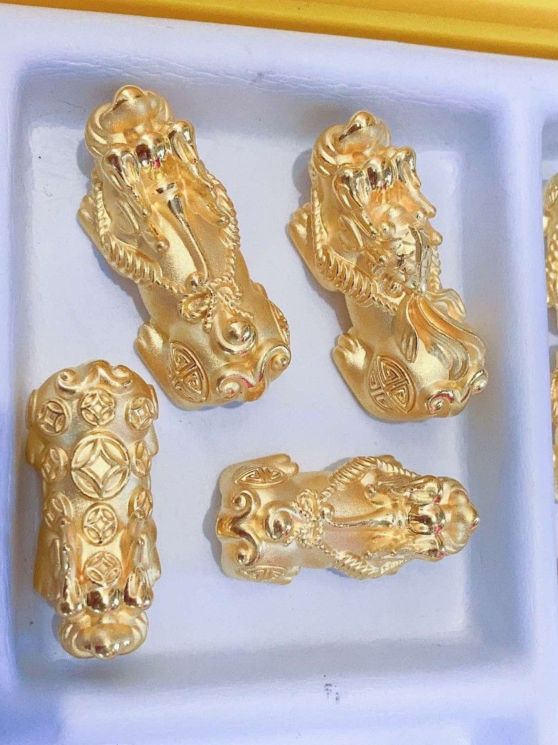 24k Piao Lucky Charms 24k HK Setting, Women's Fashion, Jewelry ...