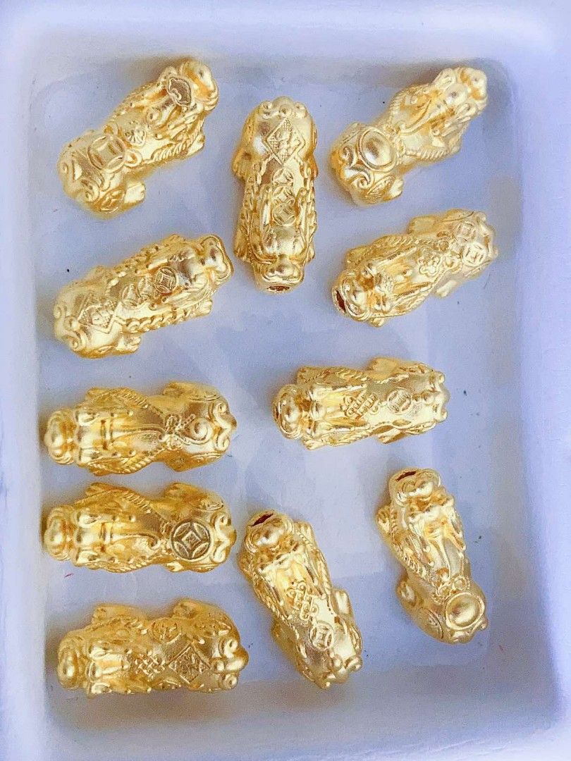 24k Piao Lucky Charms 24k HK Setting, Women's Fashion, Jewelry ...