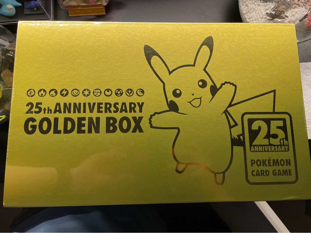 25th Anniversary golden box Japanese Pokémon, Hobbies & Toys, Toys ...