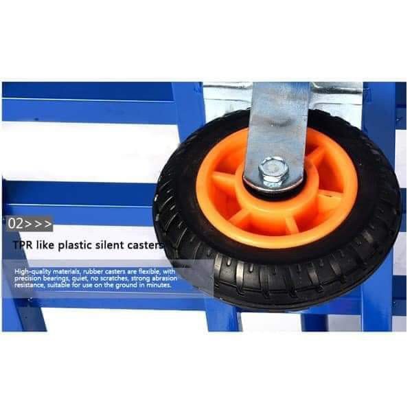 550 KG 120*65CM Heavy duty trolley Hand truck trolley cargo push cart ...