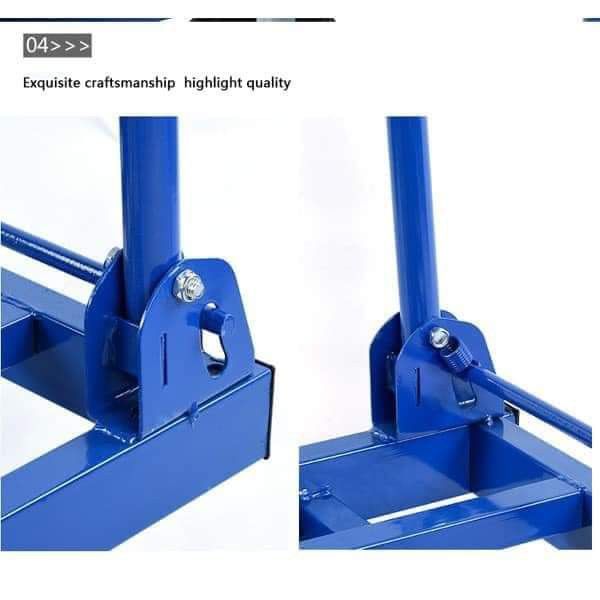 550 KG 120*65CM Heavy duty trolley Hand truck trolley cargo push cart ...