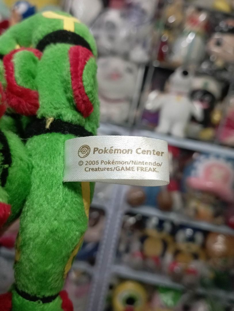 7 Inch Legendary Rayquaza Pokedoll Pokemon Anime Plush Toy Pokemon Center 2005 On Carousell