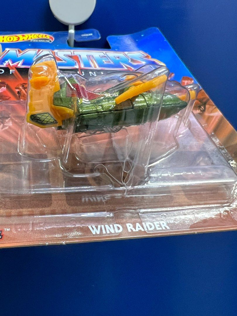 全新 Hot wheels Premium Master of the Universe Wind Raider He-man 裂吸塑, 興趣 ...