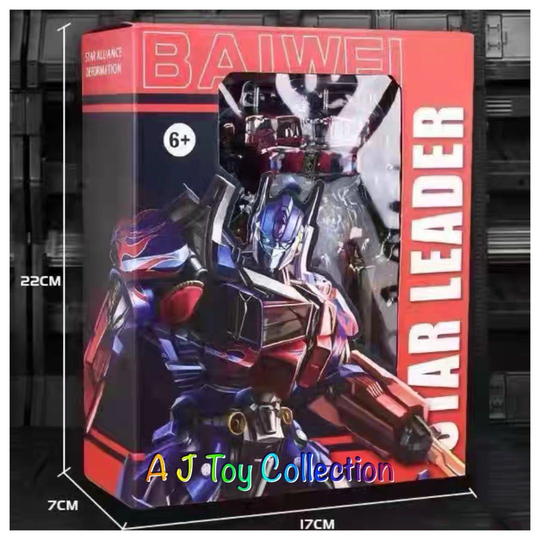 [ In Stock ] Transformers BaiWei H6002-A1 Star Leader Metallic Studio ...