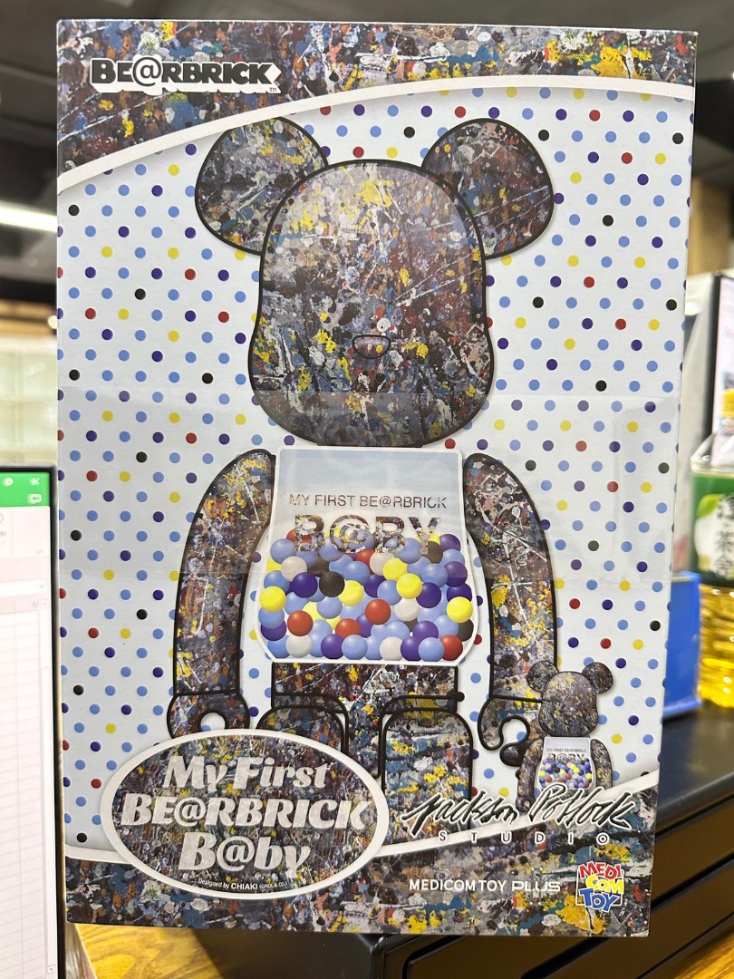 全新 Medicom Toy Bearbrick Be@rbrick 400% My First Baby Bearbrick Jackson ...