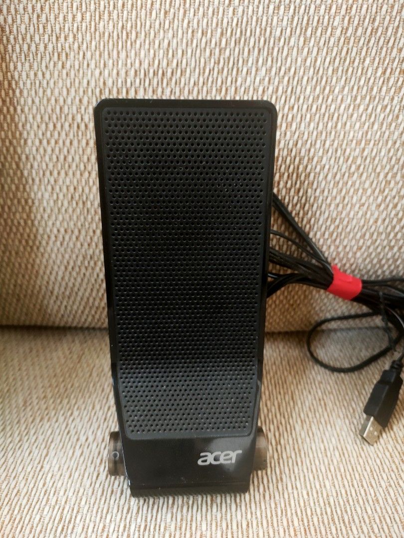 Acer desktop speakers, Audio, Soundbars, Speakers & Amplifiers on Carousell