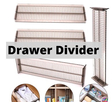 Adjustable Drawer Divider Organiser Separator Clapboard Drawer ...