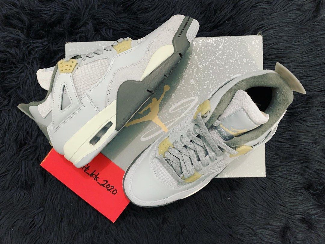 Air Jordan 4 AJ4 Craft, Men's Fashion, Footwear, Sneakers on Carousell
