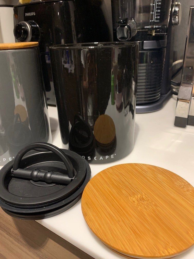 Airscape coffee container Large size, Furniture & Home Living ...