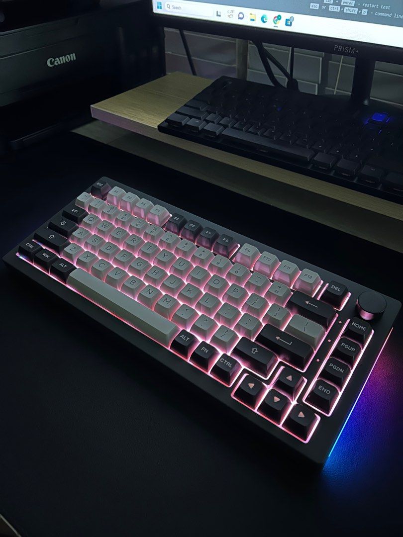 Akko 5075B (Wireless) - Dracula keyboard (RGB) Gasket Mounted 75% ...