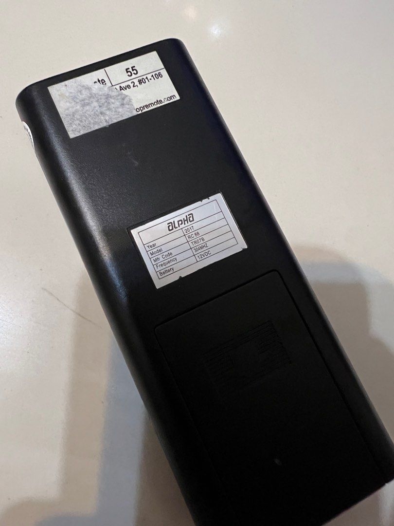 Alpha fan remote original, TV & Home Appliances, Other Home Appliances ...