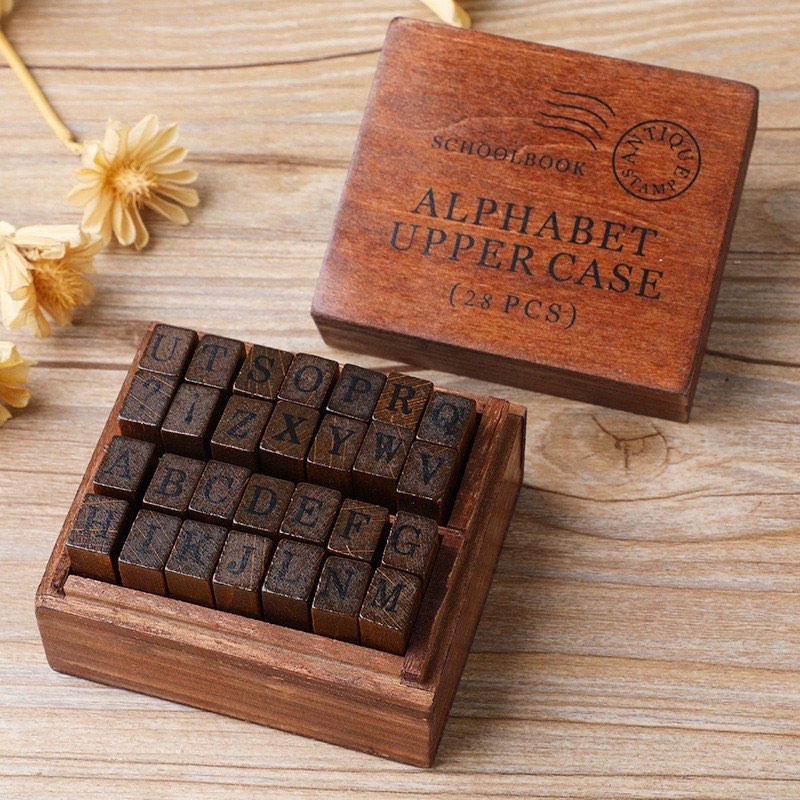 Alphabet All Caps A-Z with symbols STAMP Set on Carousell