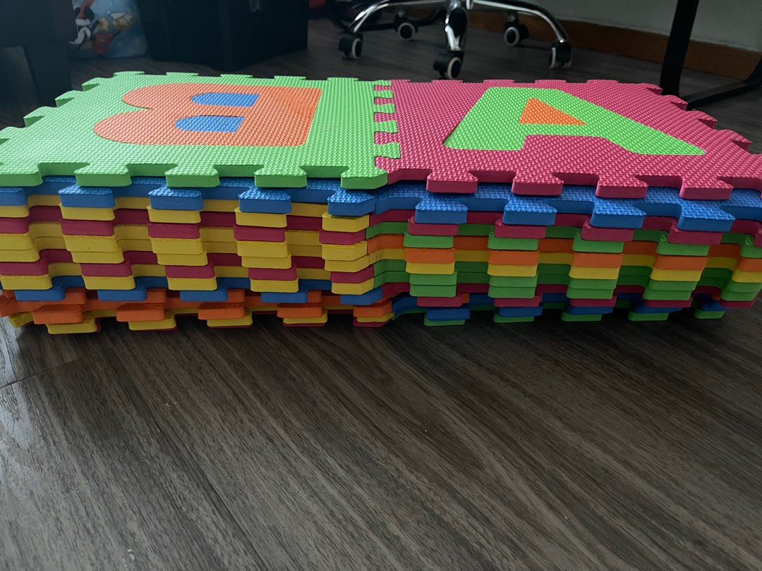 Alphabet Mat, Babies & Kids, Infant Playtime on Carousell