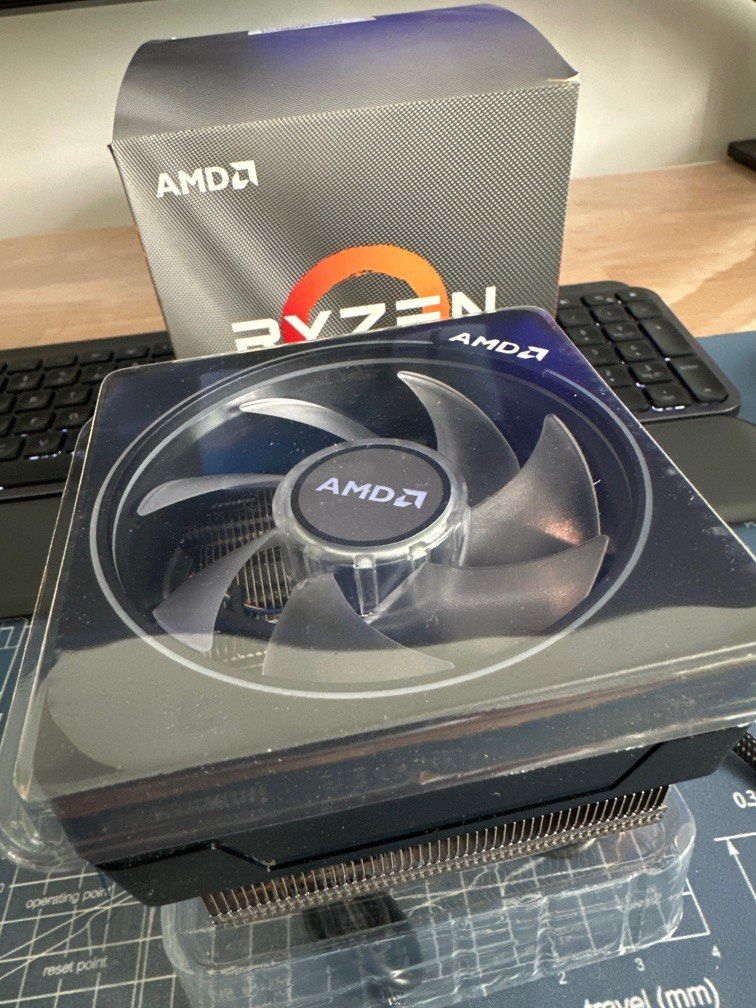 AMD Wraith CPU Cooler (unused), Computers & Tech, Parts & Accessories ...