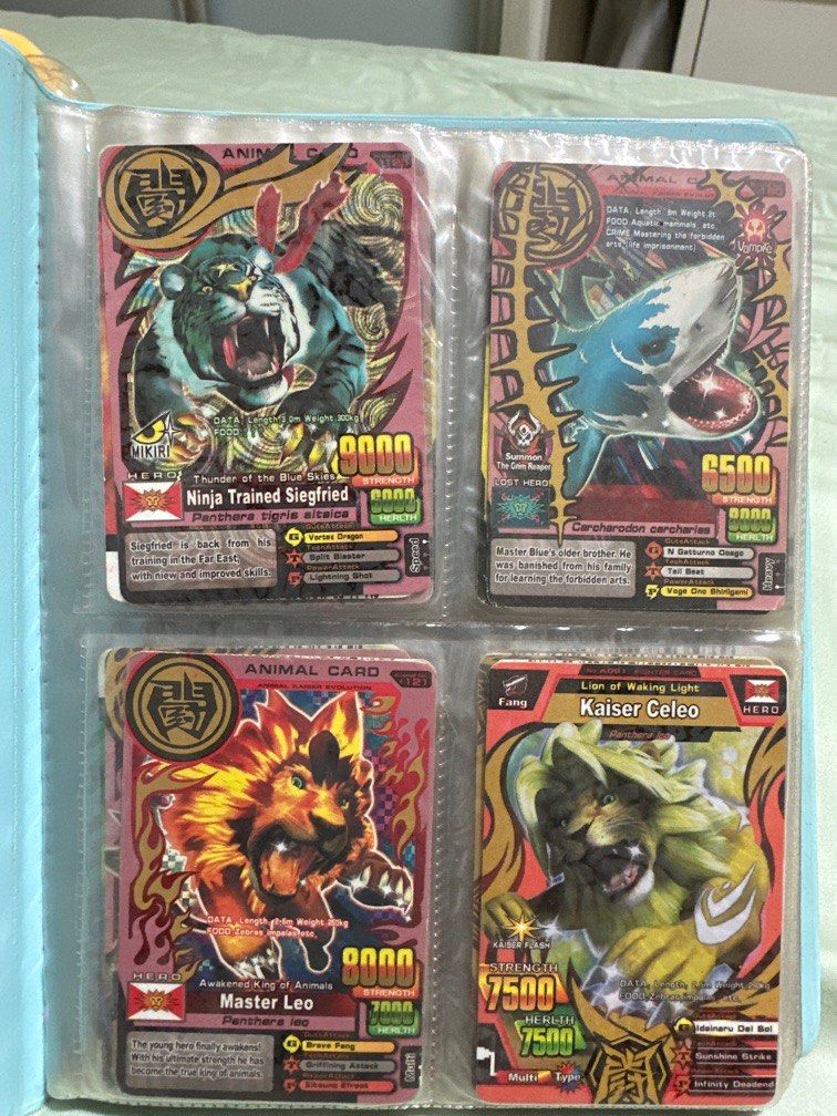 Animal Kaiser Cards, Hobbies & Toys, Toys & Games on Carousell