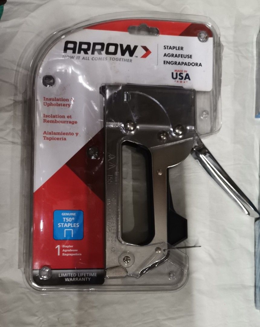 ARROW GUN TACKER/STAPLE MODEL. T50, Commercial & Industrial ...