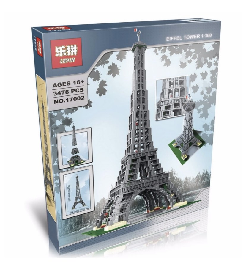 Assembled Eiffel Tower Lepin (Lego), Hobbies & Toys, Toys & Games on ...
