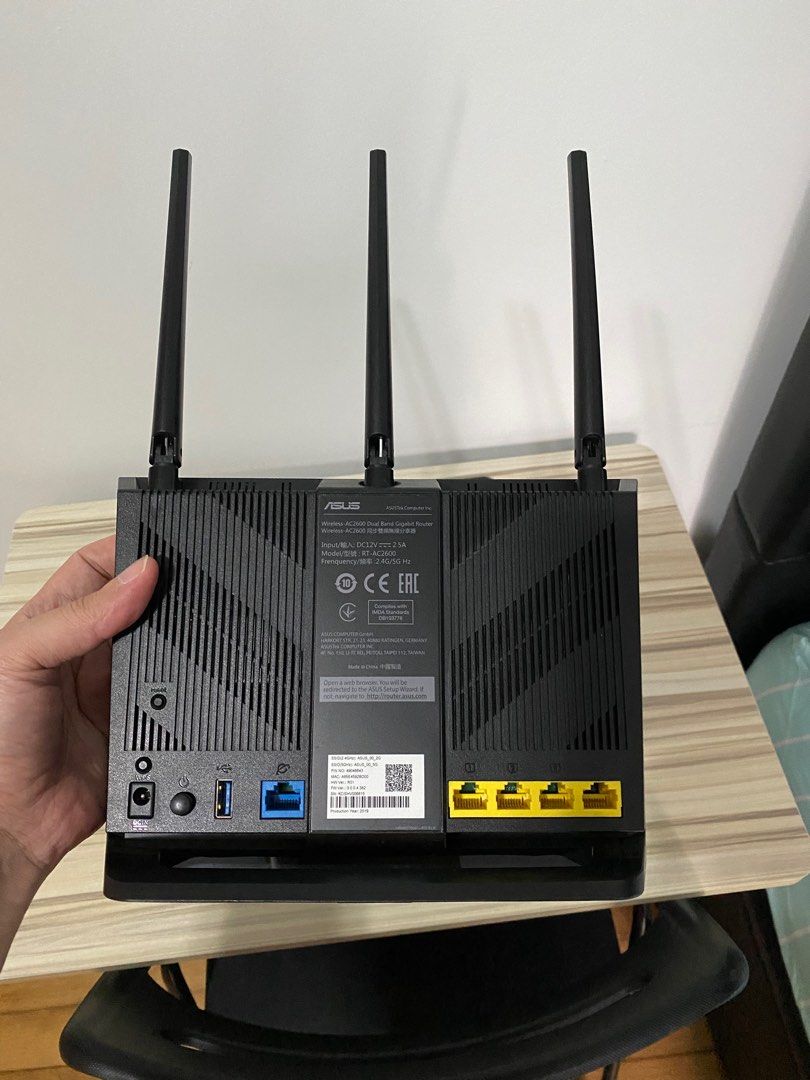 Asus RT-AC2600 Router, Computers & Tech, Parts & Accessories ...