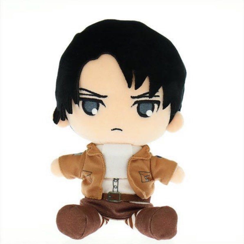 Attack On Titan Plush Levi, Hobbies & Toys, Toys & Games on Carousell