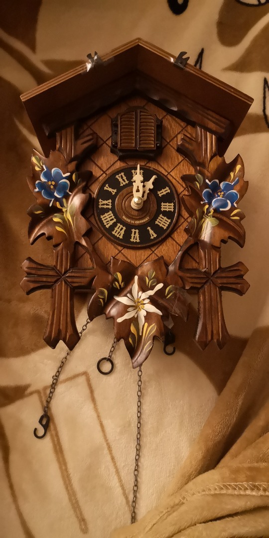 Authentic German quartz cuckoo clock by Engstler, Furniture & Home ...