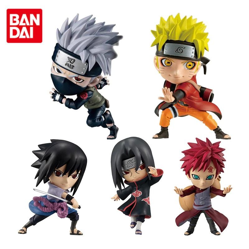 Bandai Naruto Shippuden Chibi Masters Set Original Chibi Naruto Chibi ...