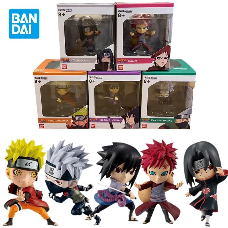Bandai Naruto Shippuden Chibi Masters Set Original Chibi Naruto Chibi ...