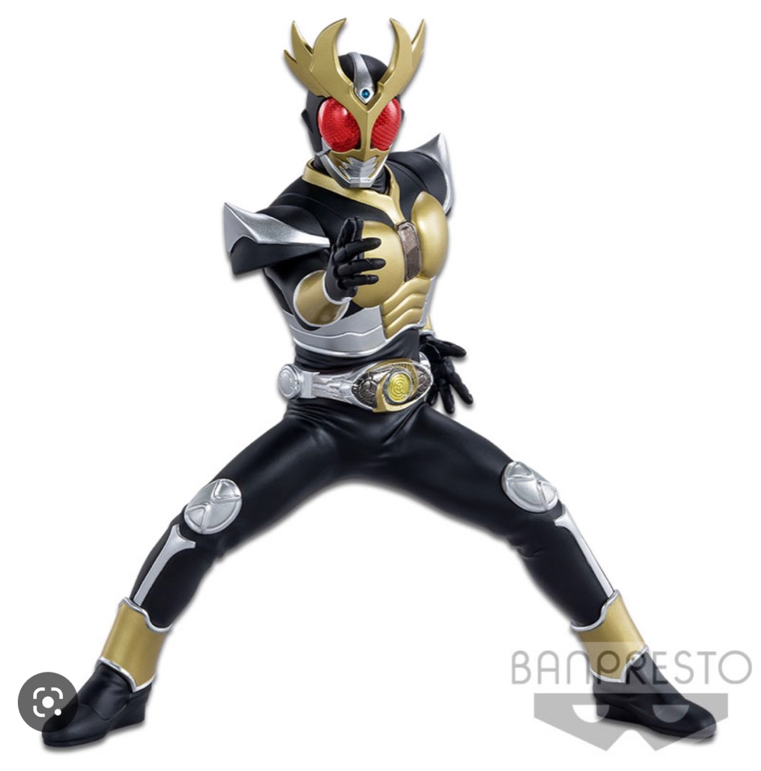 Banpresto 假面騎士 AGITO 英雄勇像 模型 假面騎士 AGITO 大地形態(ver.A), 興趣及遊戲, 玩具 & 遊戲類 ...