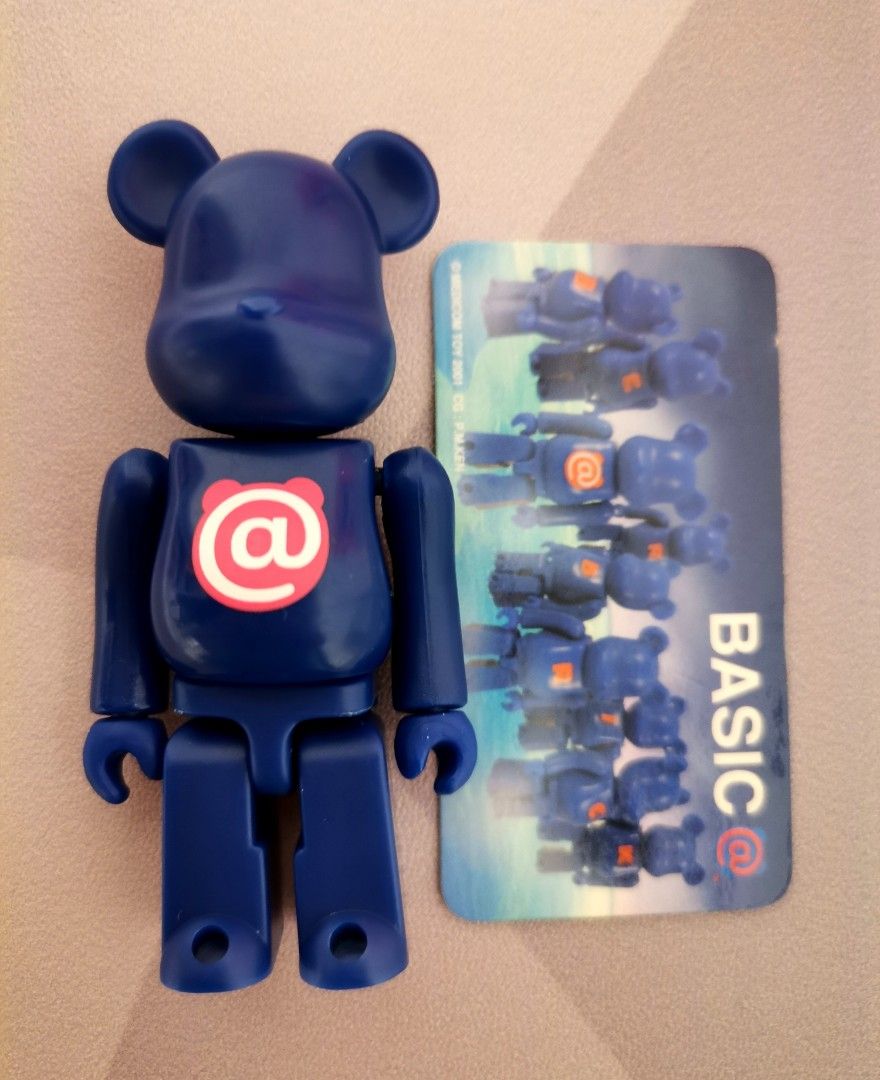 [Pre-Order] Bearbrick Series 1 Basic @ (Ocean Blue) 100%, Hobbies ...