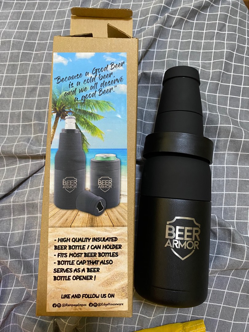 Beer Armor Insulated Beer Holder on Carousell