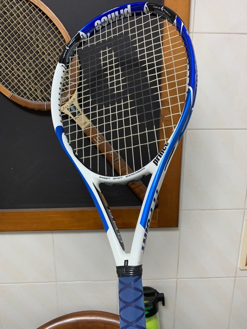 Blue Prince Tennis Racquet, Sports Equipment, Sports & Games, Racket ...