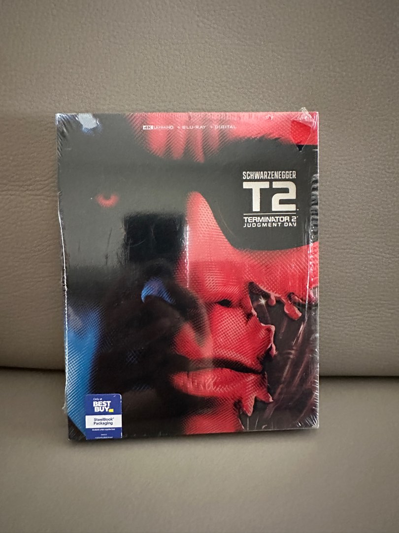 BNIB Sealed Terminator 2 (T2) Judgment Day 4K + Blu-ray + Digital ...