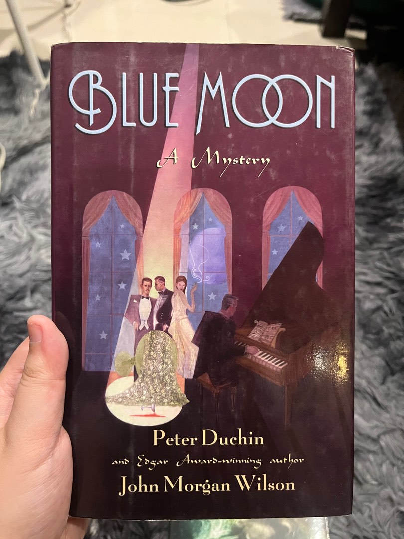 Book for sale: Blue Moon - A Mystery, Hobbies & Toys, Books & Magazines ...