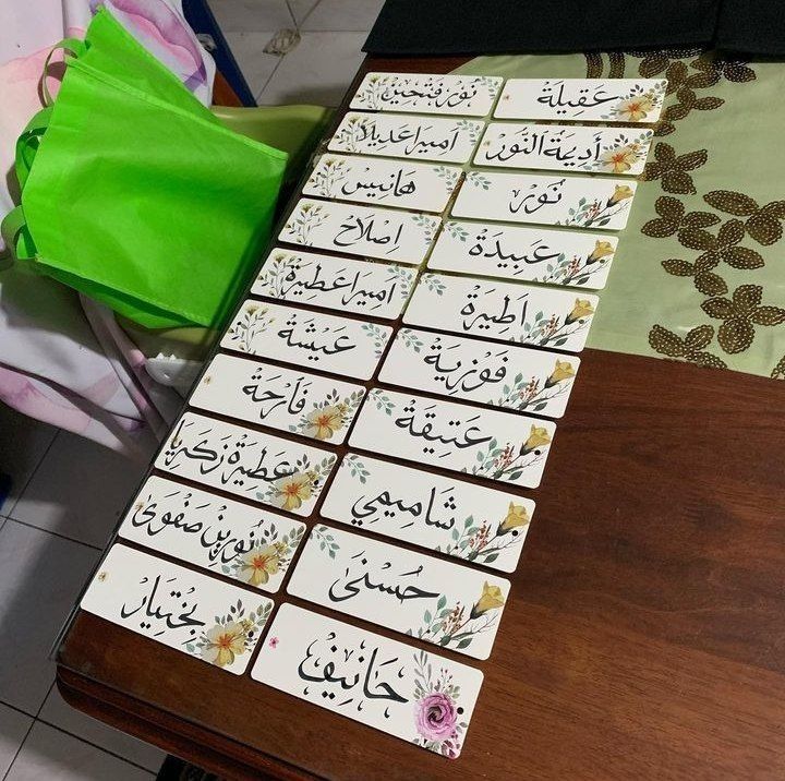 Bookmark Khat Custom-made, Hobbies & Toys, Stationery & Craft, Craft Supplies & Tools on Carousell