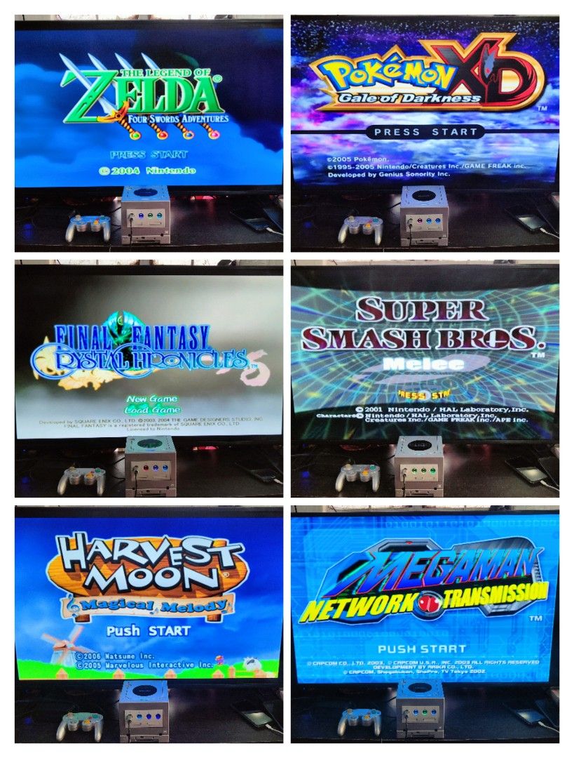 Boxed Modified Nintendo GameCube Platinum Xeno Mod Authentic 128GB Full ...