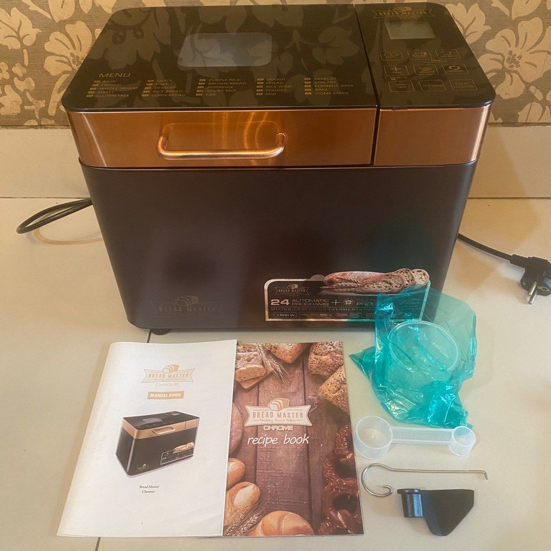 Bread Master Neozen alat pembuat roti 25 jenis menu, Kitchen & Appliances di Carousell