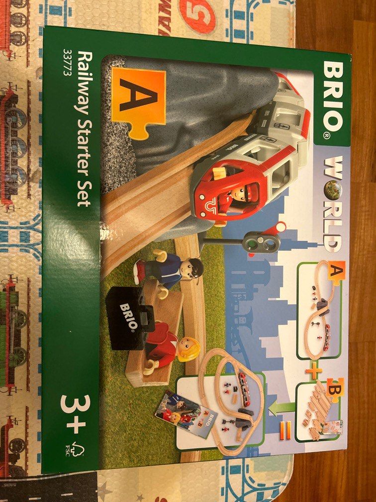 Brio railway starter set, Babies & Kids, Infant Playtime on Carousell