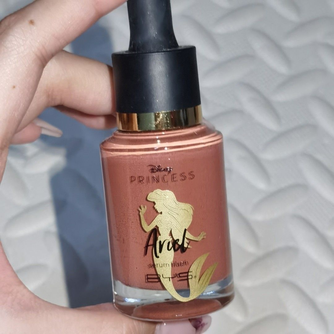 BYS Makeup Cosmetics x Disney Princess Ariel Serum Blush MERMAID on ...