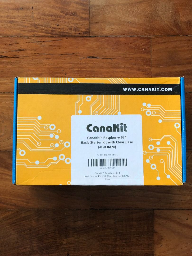 CanaKit Raspberry Pi 4 Basic Starter Kit, Computers & Tech, Parts ...