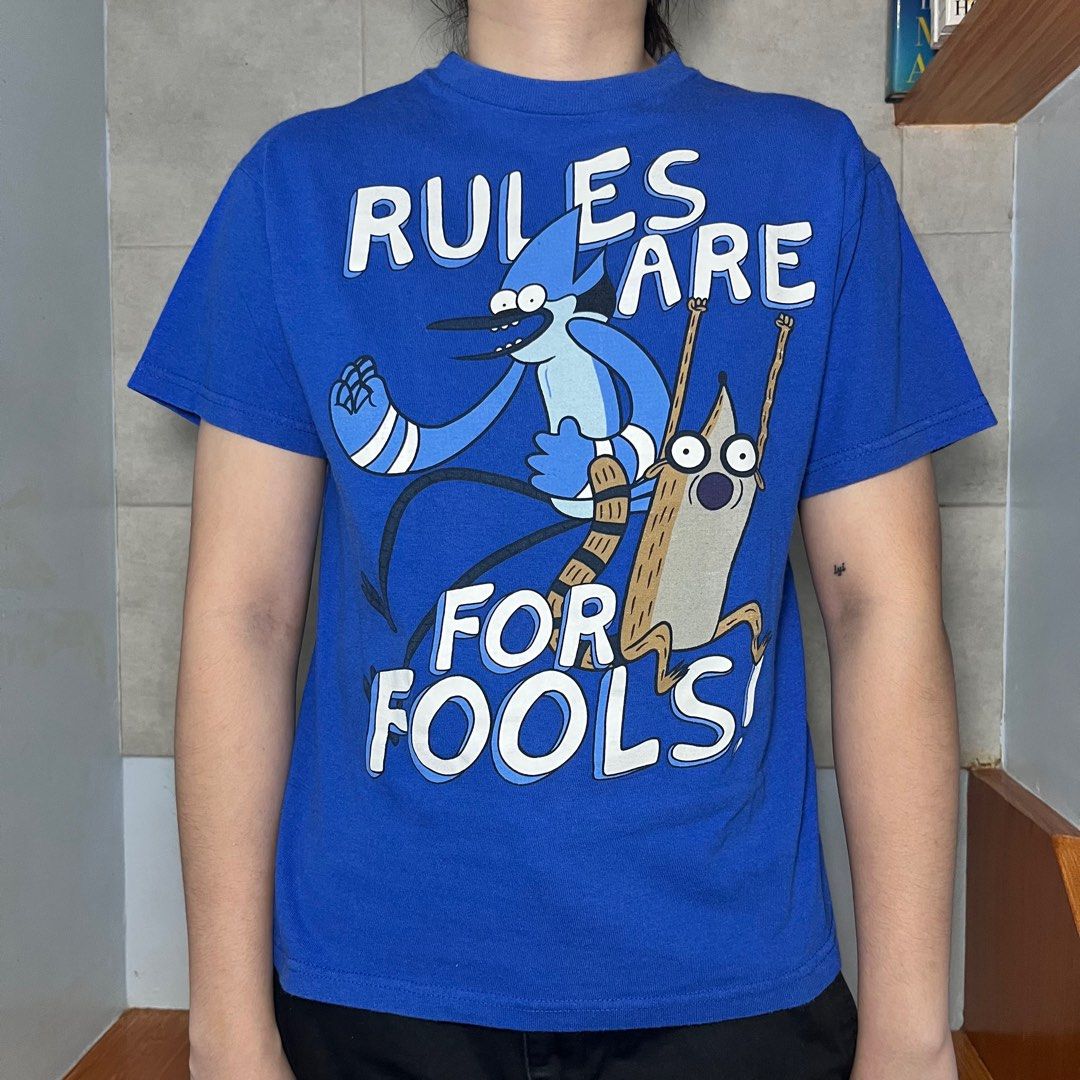 Cartoon Network Regular Show Tee, Men's Fashion, Tops & Sets, Tshirts ...