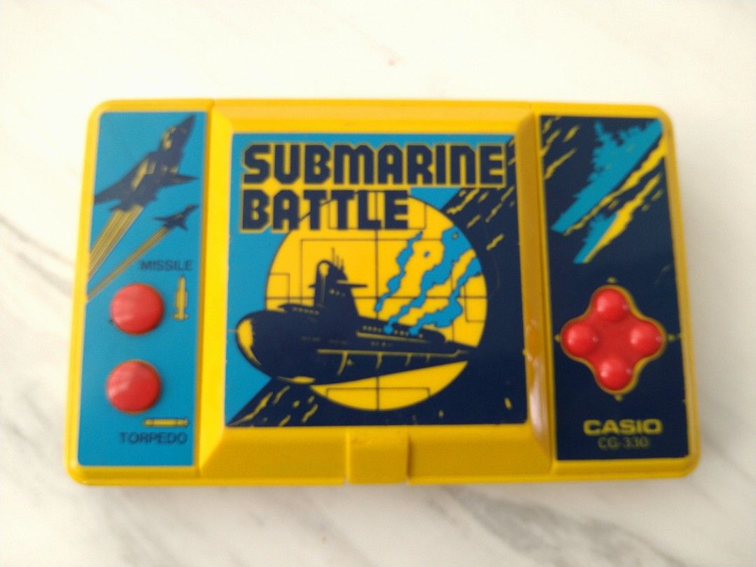 Casio Submarine Battle Handheld Game Made in Japan, Hobbies & Toys ...