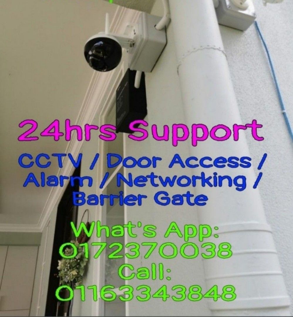 CCTV, Door Access, Barrier Gate, Security System Services, Services ...