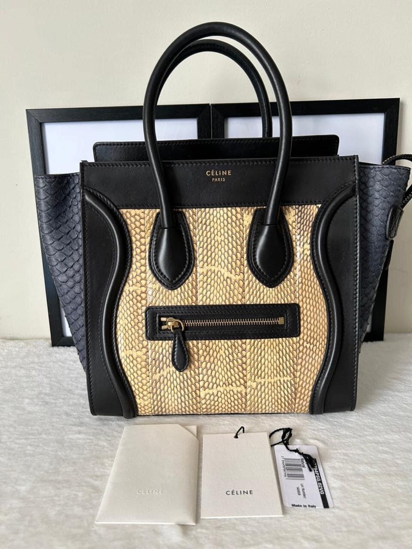 Celine Micro Python Luggage Bag on Carousell