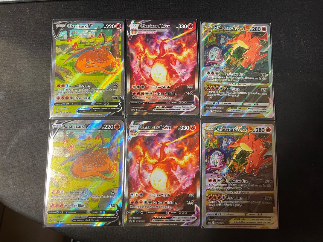 Charizard UPC promo/ charizard v/ charizard vmax/ charizard vstar ...