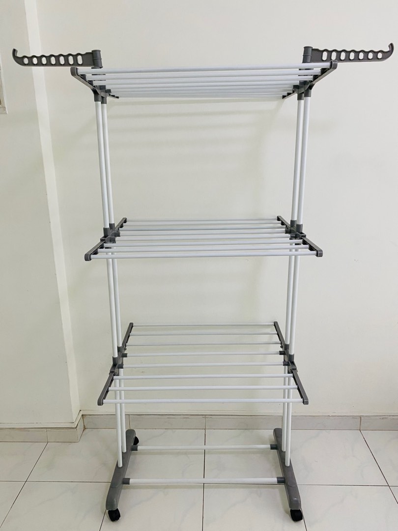 Clothes Drying Rack, Furniture & Home Living, Bedding & Towels on Carousell