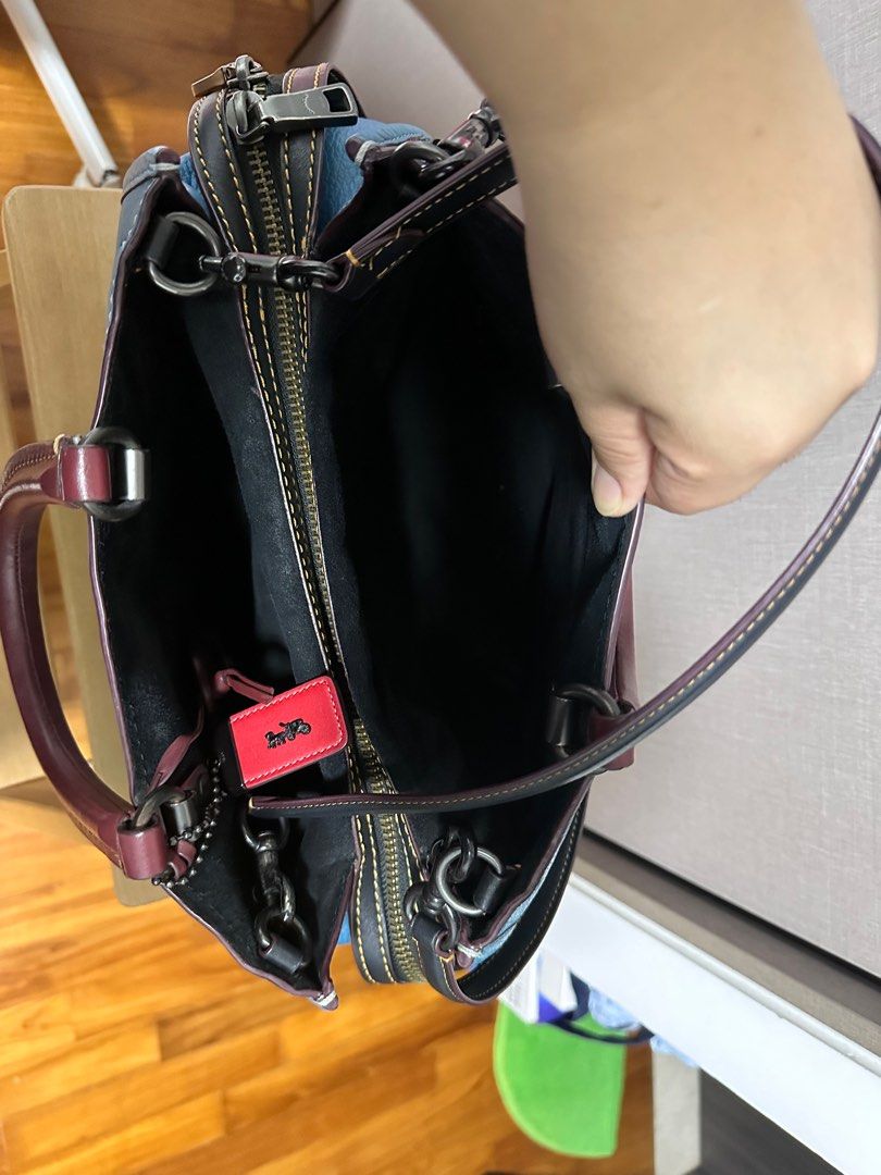 Coach 1941 Rogue 31 Nasa Space Patches in Blue with Suede Lining ...