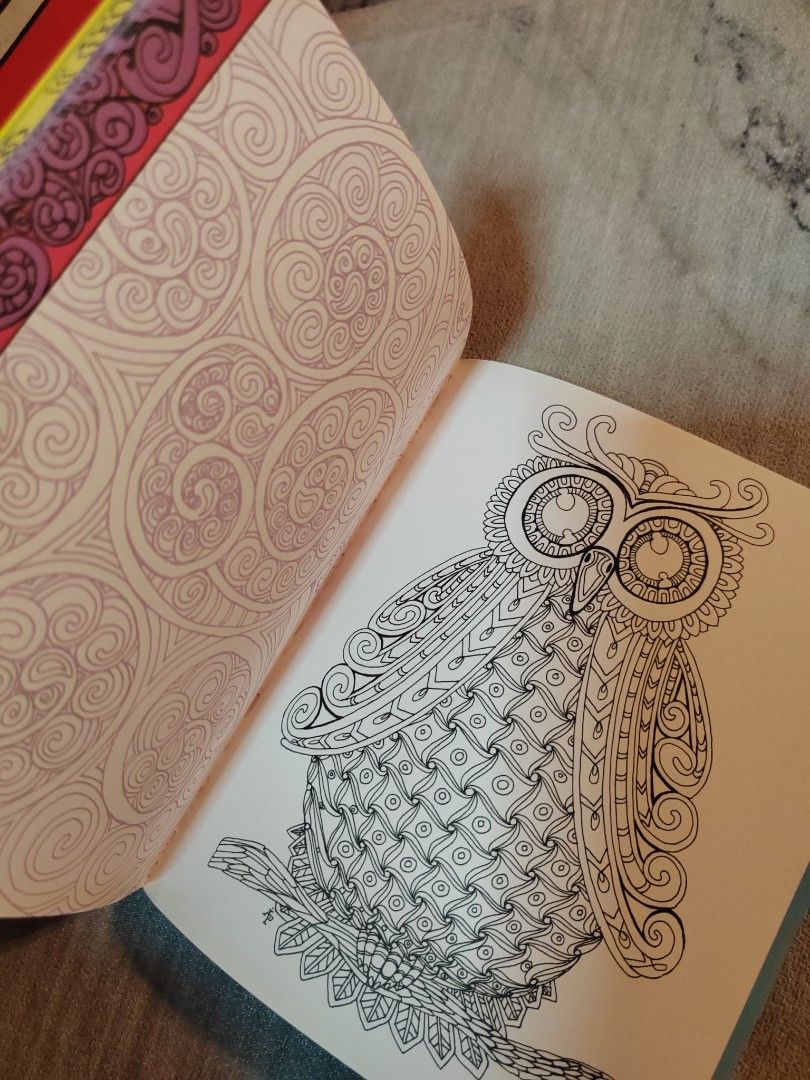 Coloring book by Angela Porter, Hobbies & Toys, Books & Magazines ...