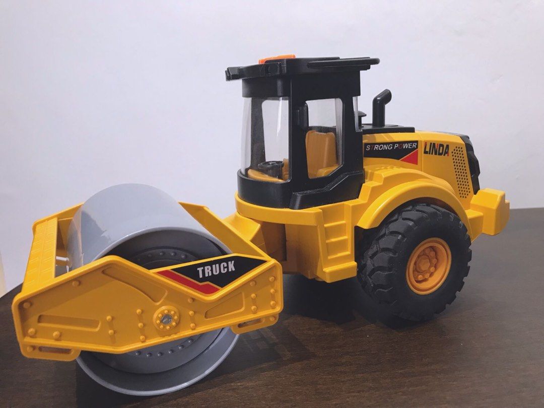 Construction road roller vehicle in box, Hobbies & Toys, Toys & Games ...